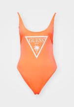 Guess ONE PIECE - Swimsuit - groovy orange/orange - Zalando.co.uk