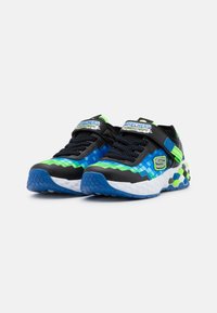 Skechers MEGA-CRAFT 2.0 - Sneakers laag - black/blue/lime/zwart ...