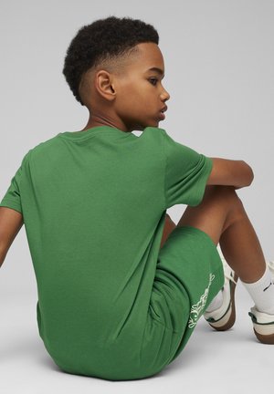 Puma ESS MID 90S - T-Shirt print - archive green/grün - Zalando.de