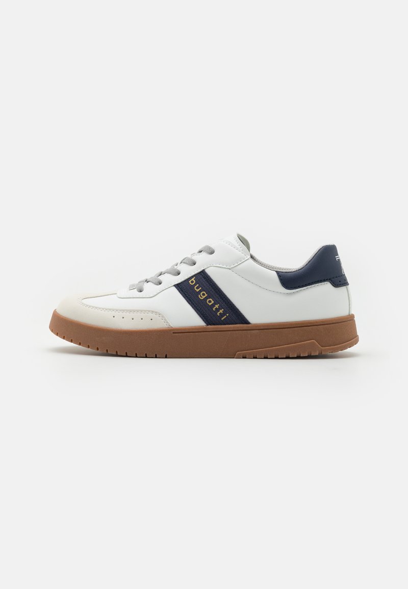 bugatti Sporta apavi - white/dark blue/balts - Zalando.lv
