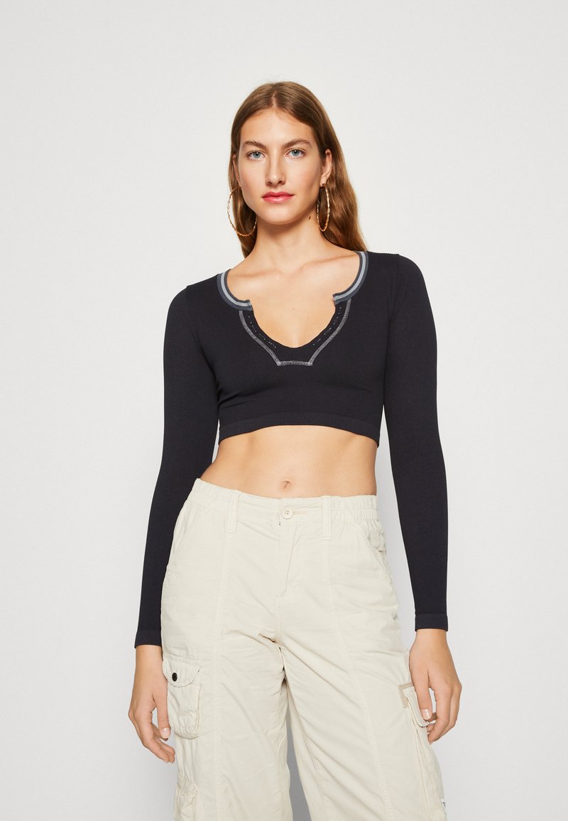 BDG Urban Outfitters GOING FOR - Top - black/schwarz - Zalando.de