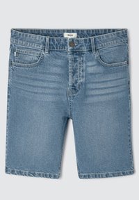 BZB DOUBLE STONE - Short en jean - bleu moyen/bleu - ZALANDO.FR