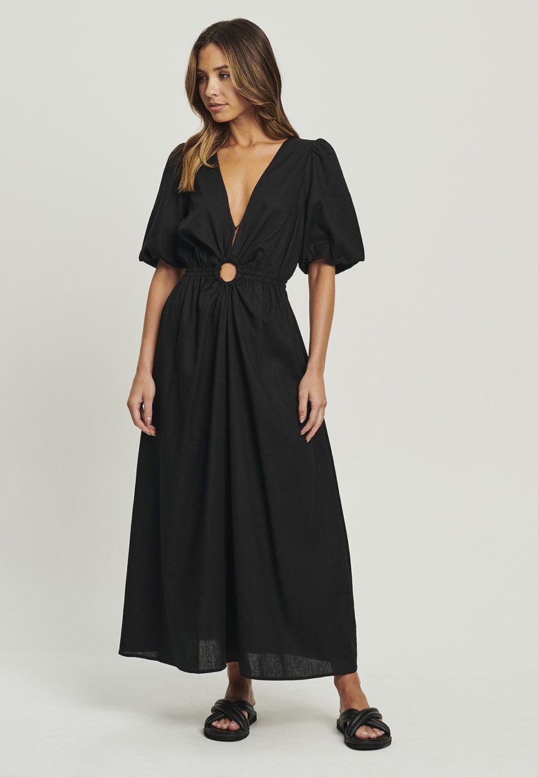 CALLI TULLIA - Maxi dress - black - Zalando.ie