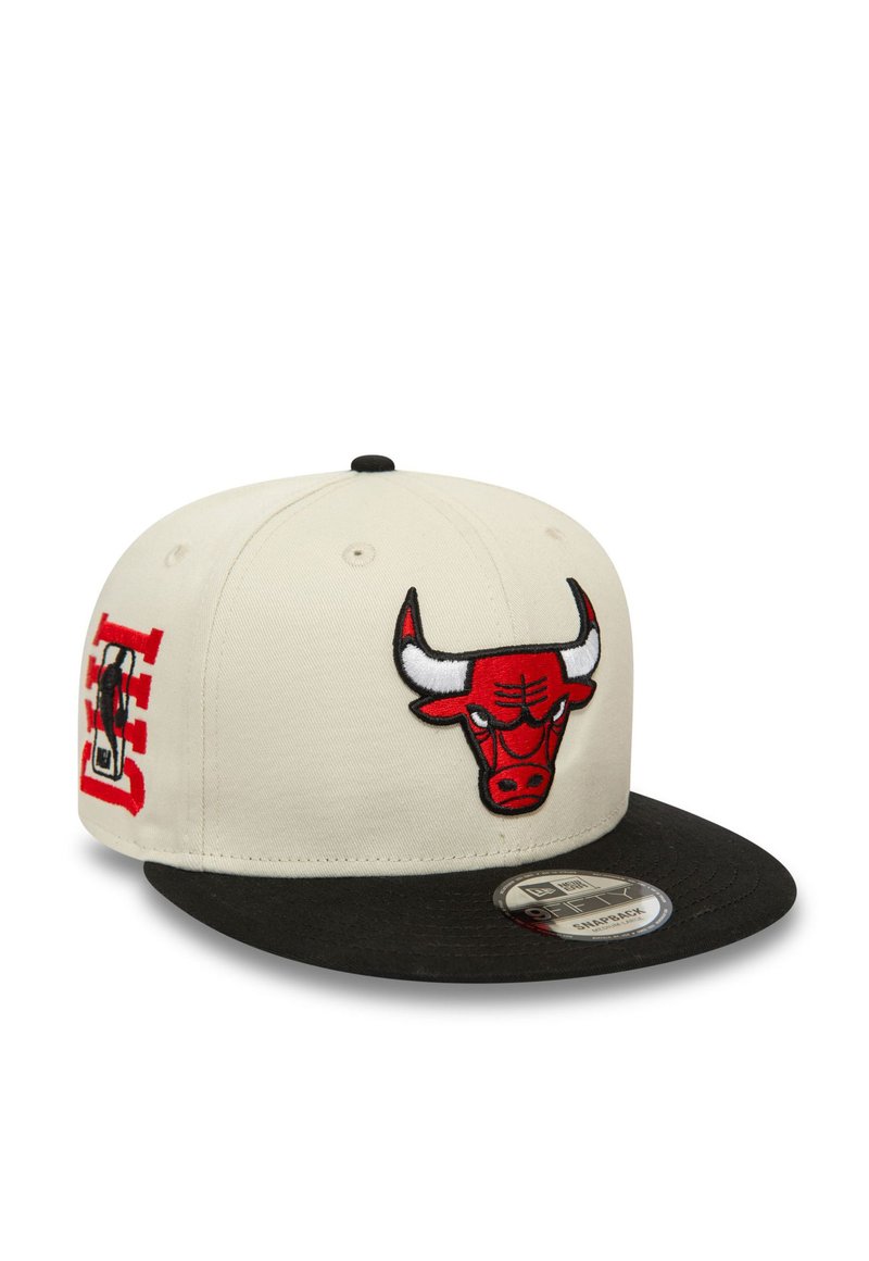 New Era NBA LOGO FIFTY - Cap - chicago bulls ivoblk/beige - Zalando.de
