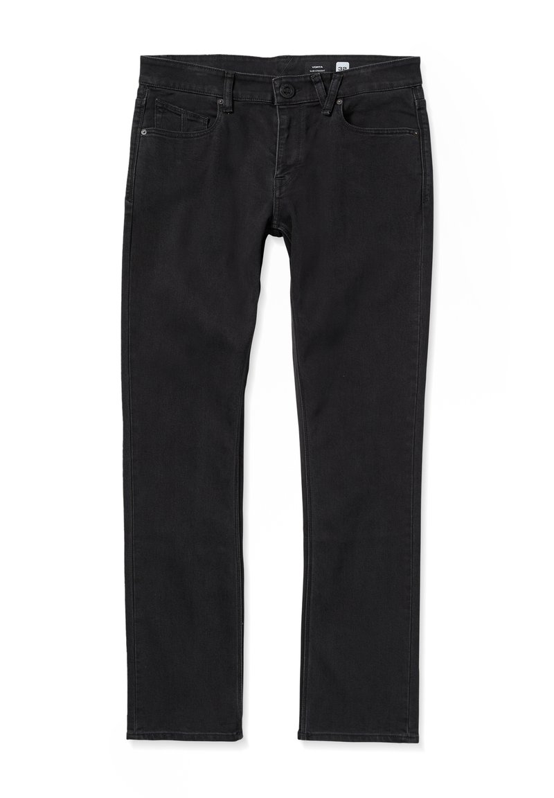Volcom VORTA - Straight leg jeans - black out/black denim - Zalando.co.uk