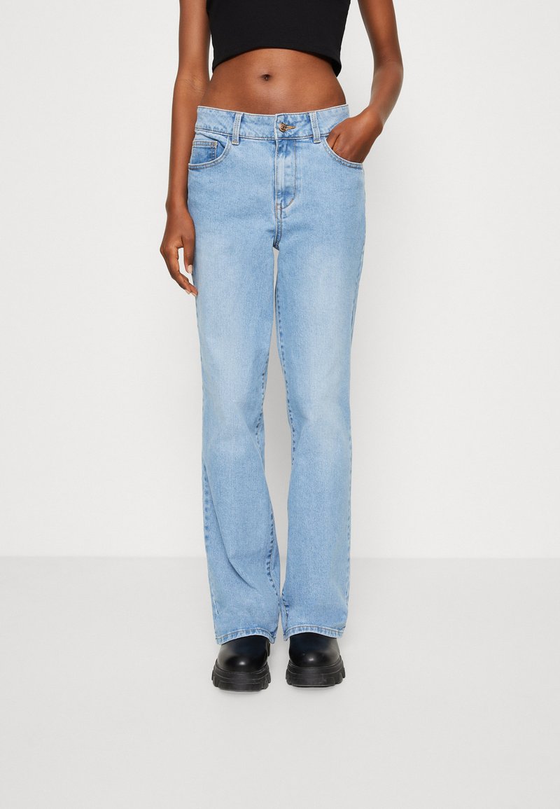 Object OBJMARINA MW NOOS - Jeans Relaxed Fit - light blue/light-blue ...