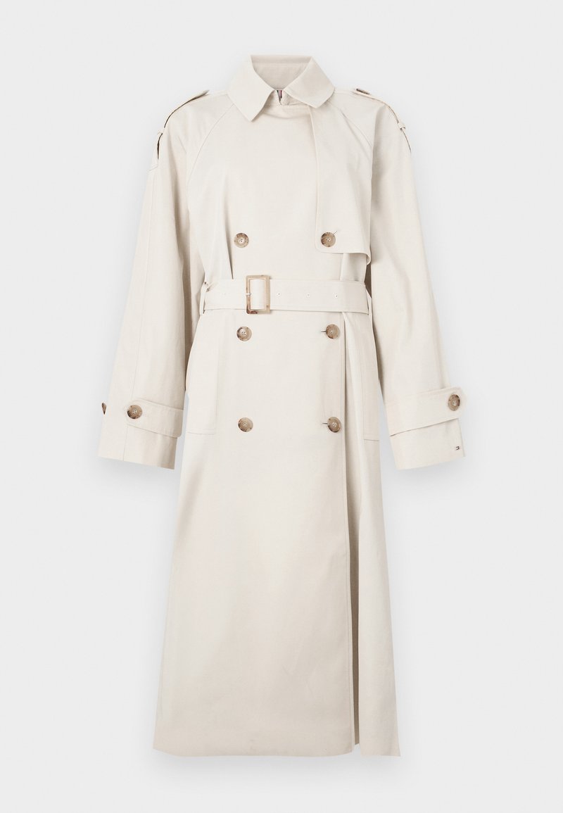Tommy Hilfiger WATER REPELLENT TWILL OVERSIZED TRENCH COAT - Trench ...