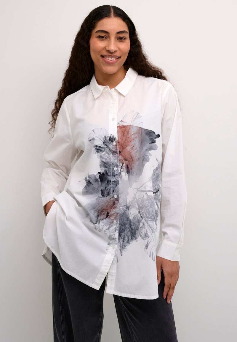 Culture Button-down blouse - spring gardenia/off-white - Zalando.ie