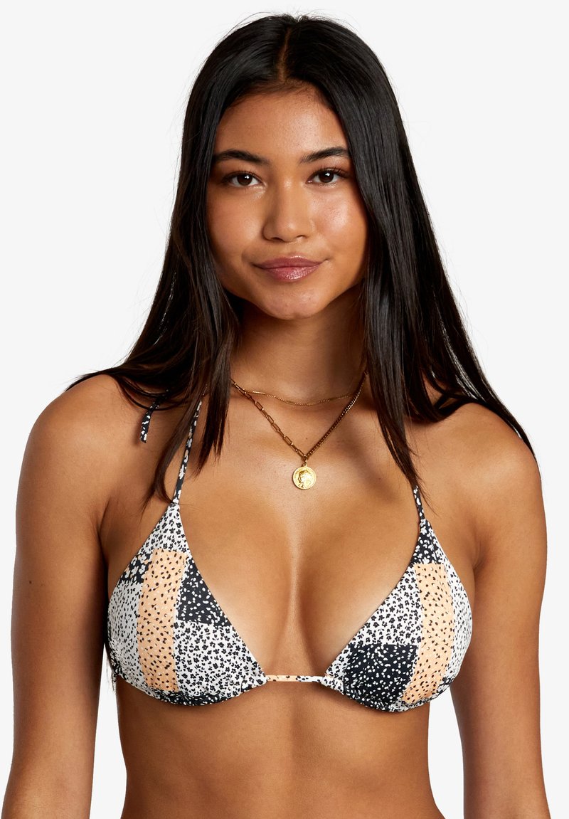 RVCA PATCHWORK DE TRIANGLE - Haut de bikini - black/noir - ZALANDO.BE
