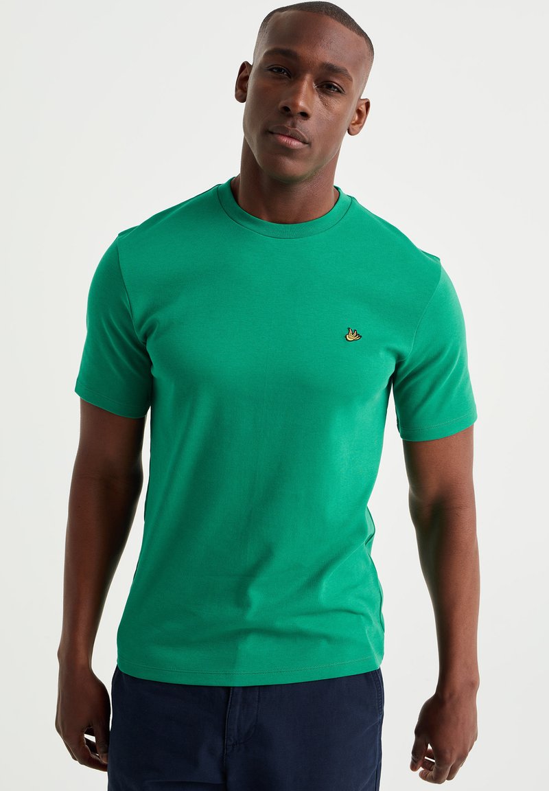 WE Fashion T-shirts basic - green/grøn - Zalando.dk