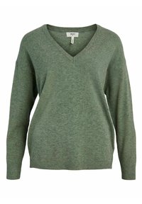 Object Pullover - vineyard green/vert foncé - ZALANDO.FR