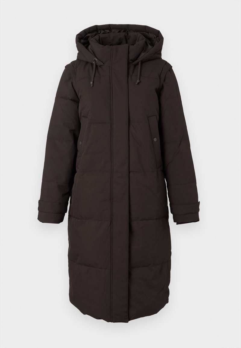 Vero Moda VMMARGARET LONG COAT - Winter coat - chocolate torte/dark ...