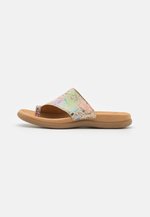 Gabor 23.700 - T-bar sandals - beige/multi-coloured/beige - Zalando.co.uk