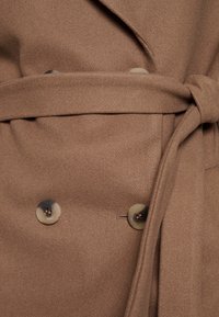 VILA Petite Klassisk frakke - brown/brun - (Pre-owned) - Zalando.dk