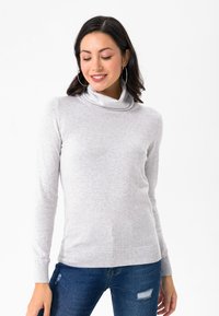 Felix Hardy TURTLENECK - Strickpullover - grey/grau - Zalando.at