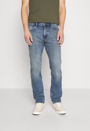 TOM TAILOR MARVIN - Jeans Straight Leg - tinted blue denim/light-blue denim - Zalando.de