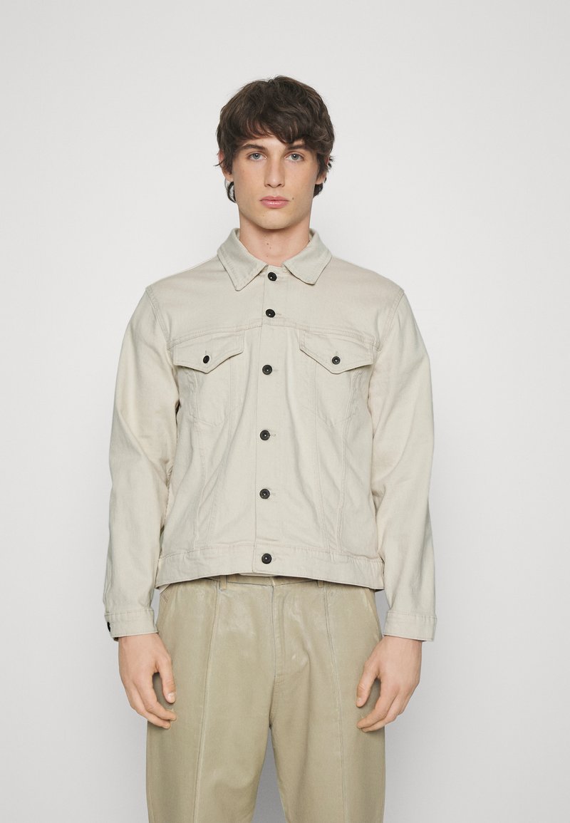 Denham TOKYO JACKET - Veste en jean - ecru/denim blanc - ZALANDO.FR