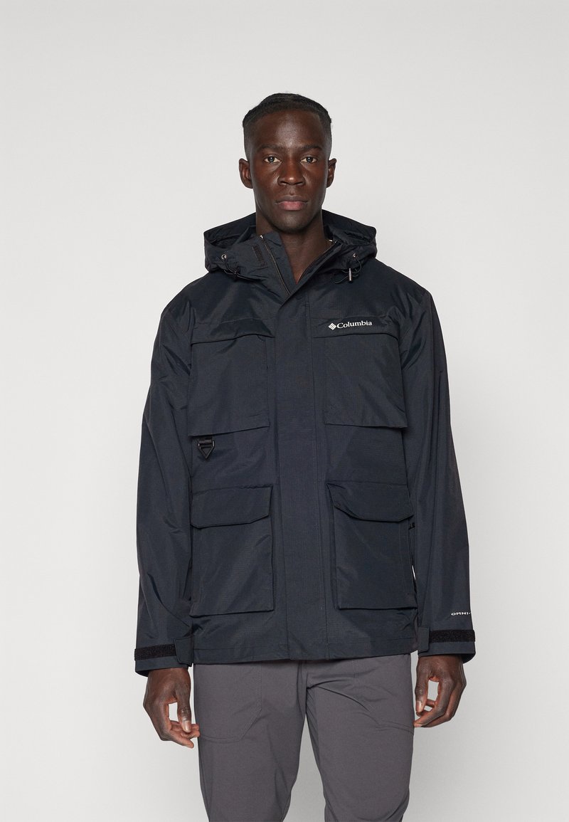 Columbia LANDROAMER™ JACKET - Cieta auduma jaka - black/melns - Zalando.lv