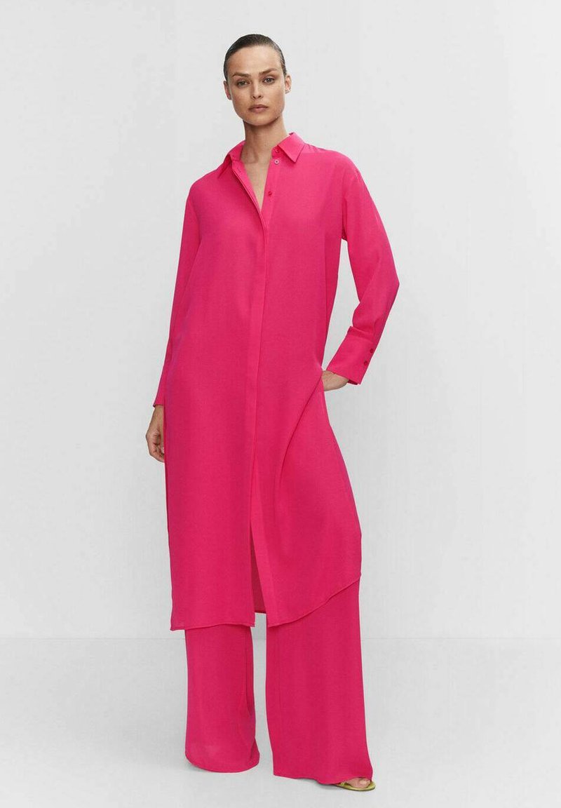 Mango Blousejurk - fuchsia/donkerroze - Zalando.nl