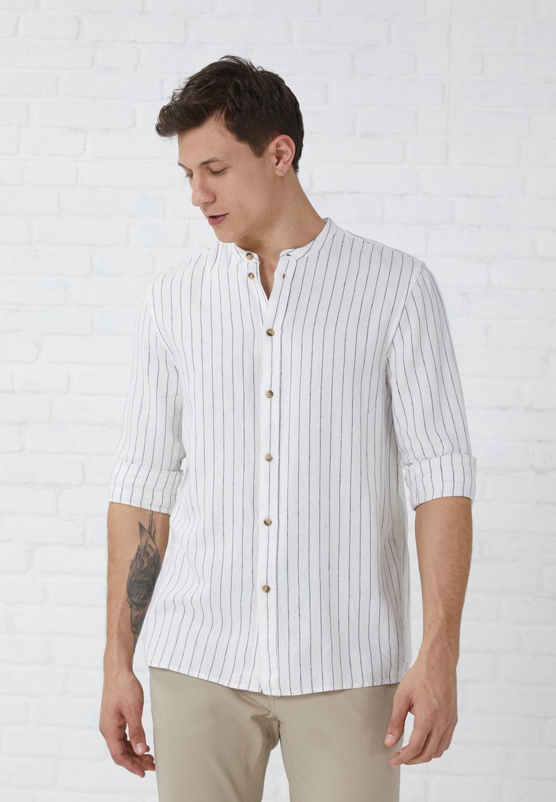 Pier One Shirt - off-white - Zalando.ie