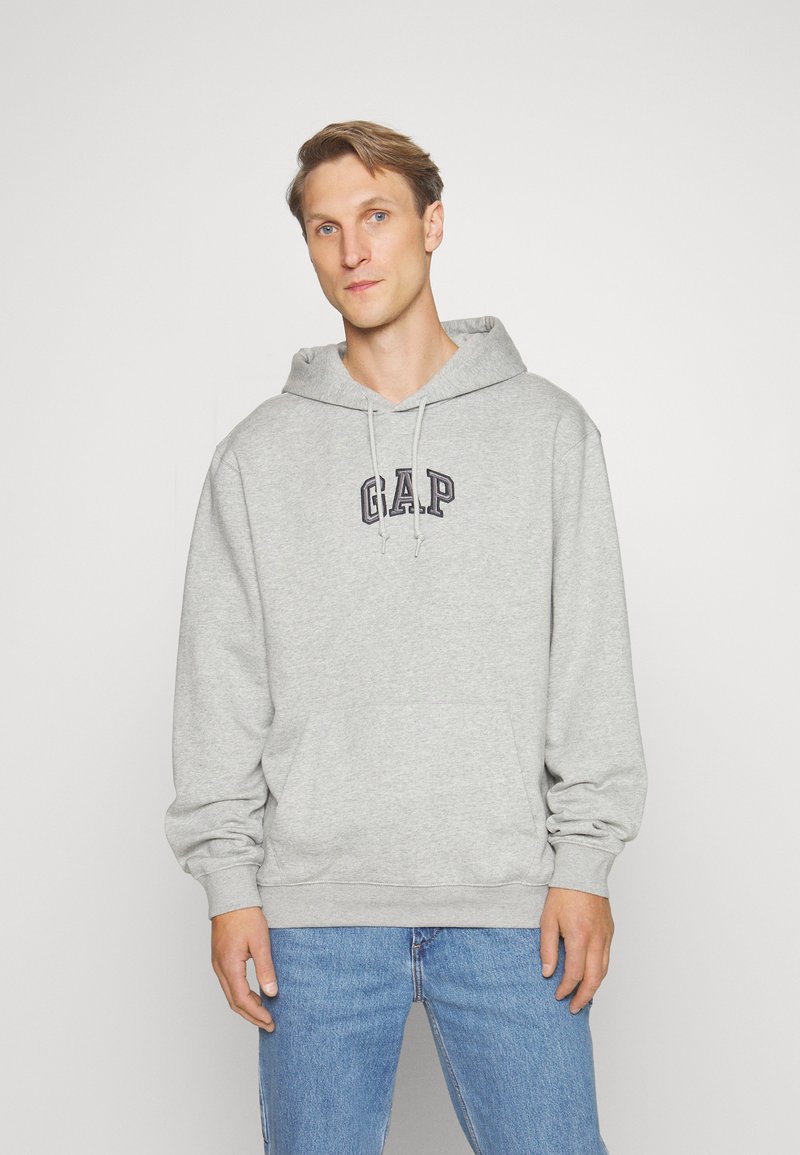GAP TONAL ARCH - Jersey con capucha - grey heather/gris - Zalando.es