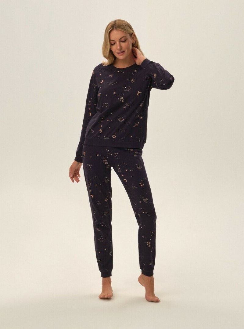 ESOTIQ JOURNEY - Zestaw bielizny nocnej/granatowy - Zalando.pl