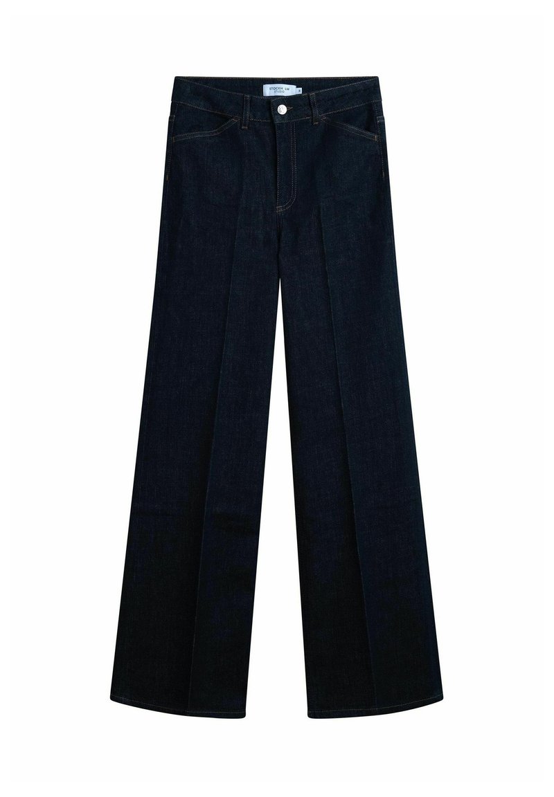 STOCKH LM JANE STRAIGHT - Jeans Straight Leg - rinse/blue denim - Zalando