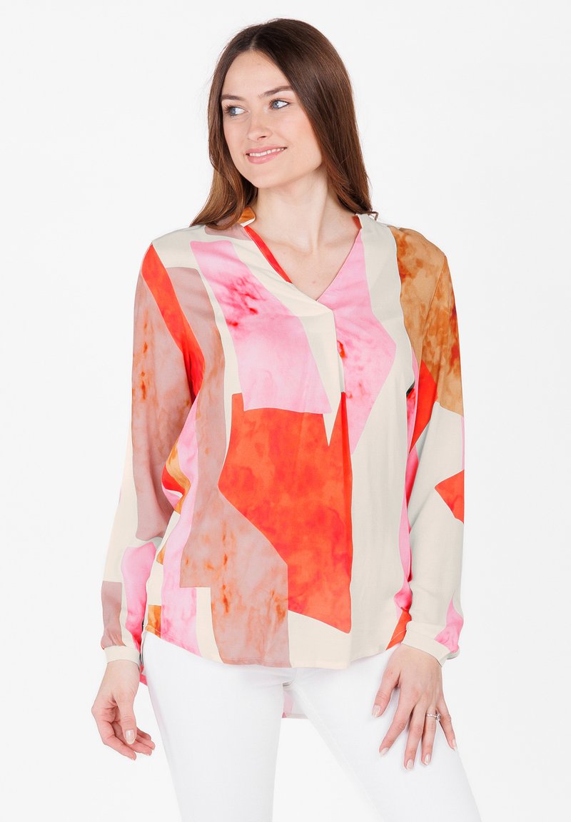 Key Largo AGNES V NECK - Bluse - powder rose/rosa - Zalando