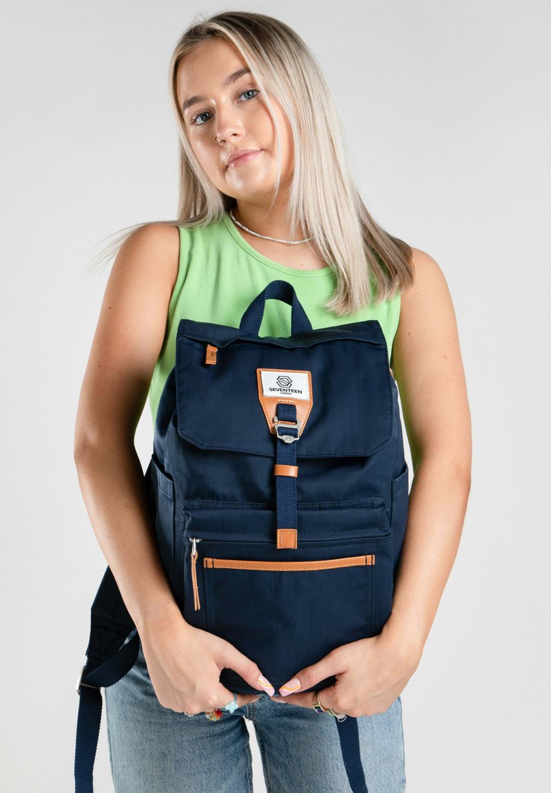 SEVENTEEN LONDON FULHAM BACKPACK - Rucksack - dark blue - Zalando