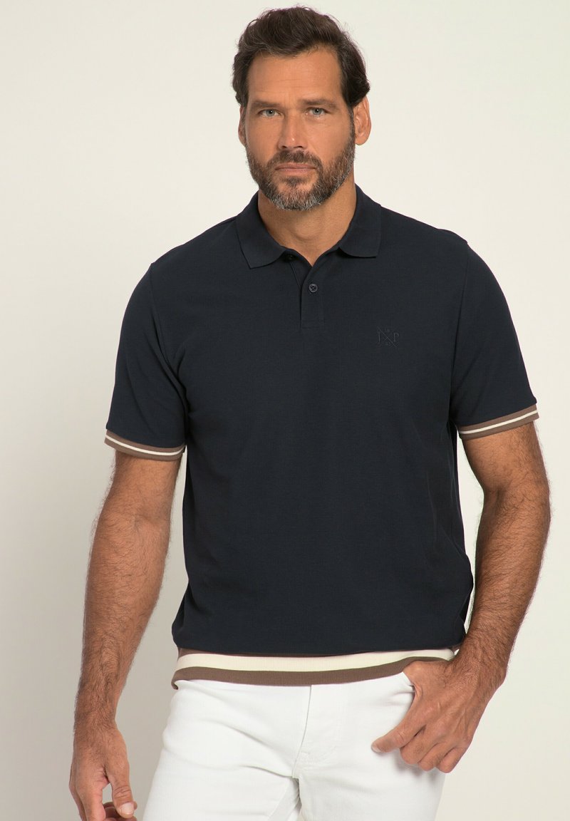 JP1880 HALBARM BAUCHFIT BIS 8 XL - Polo - black/negro - Zalando.es