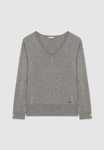 Oltre MISTO CON BOTTONI SULLA SCHIENA - Pullover - grigio/gris - ZALANDO.FR
