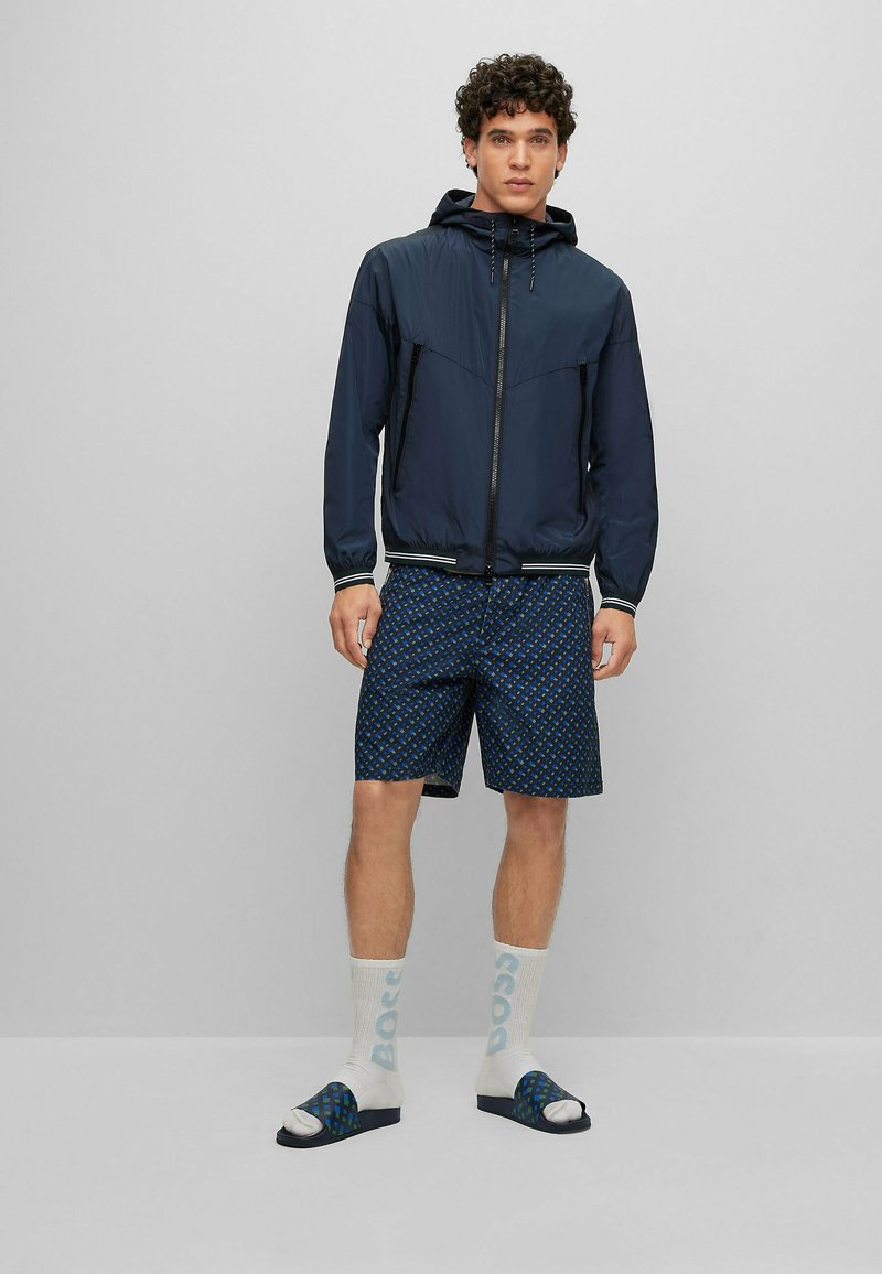 BOSS BAY_IT_SLID_MN - Badesandale - open blue one/blau - Zalando.de