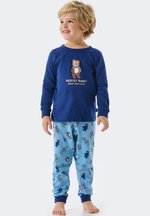 Schiesser LANG SET - Pyjama - blau/bleu - ZALANDO.CH