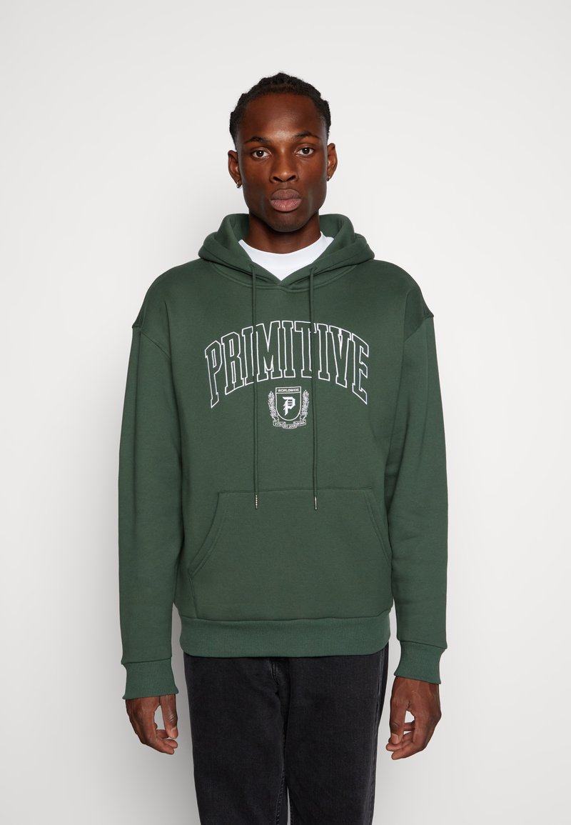 Primitive FOUNDATION HOOD - Sweatshirt - hunter green/dunkelgrün ...