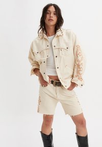 Levi's® LIBERATION WESTERN TRUCK UNISEX - Jeansjacke - rodeo boots ...