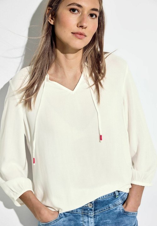 Cecil UNIFARBENE BASIC - Bluse - grün/hellgrün - Zalando.ch