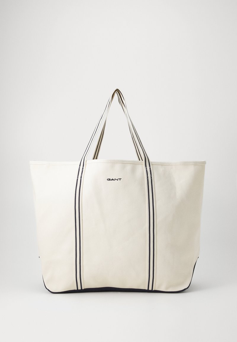 GANT BEACH TOTE BAG UNISEX SET - Bolso shopping - cream/crema - Zalando.es