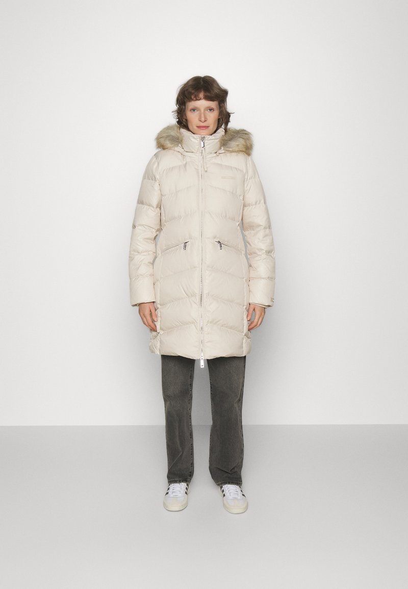 Calvin Klein ESSENTIAL REAL - Down coat - sandshell/beige - Zalando
