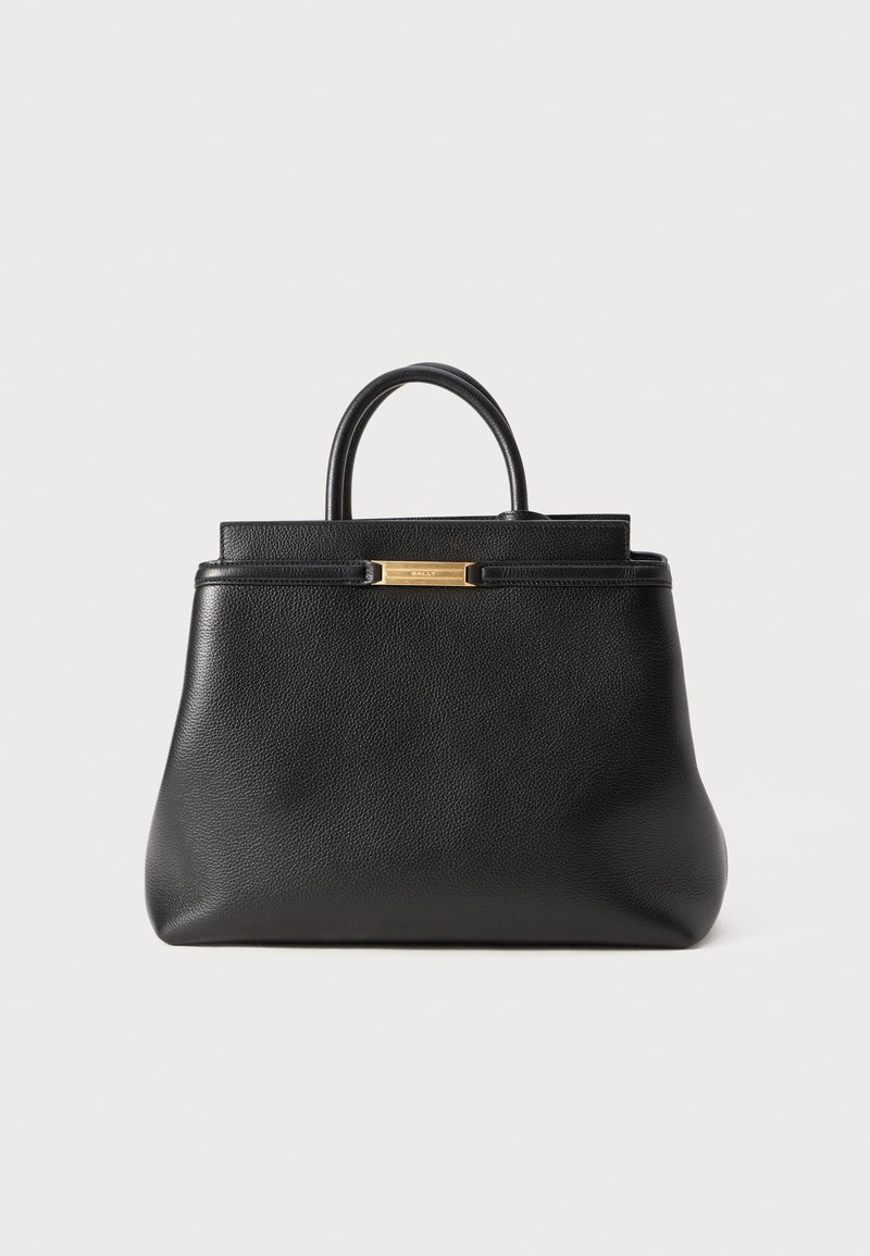 Bally DECO' DAILY - Cross body bag - black/gold-coloured/black - Zalando