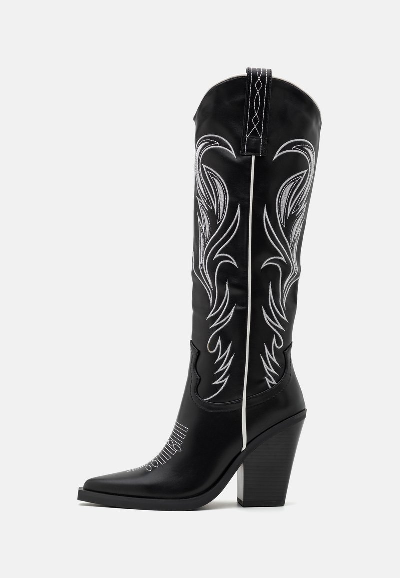 Simmi London EAGON - Škornji z visoko peto - black/črna - Zalando.si