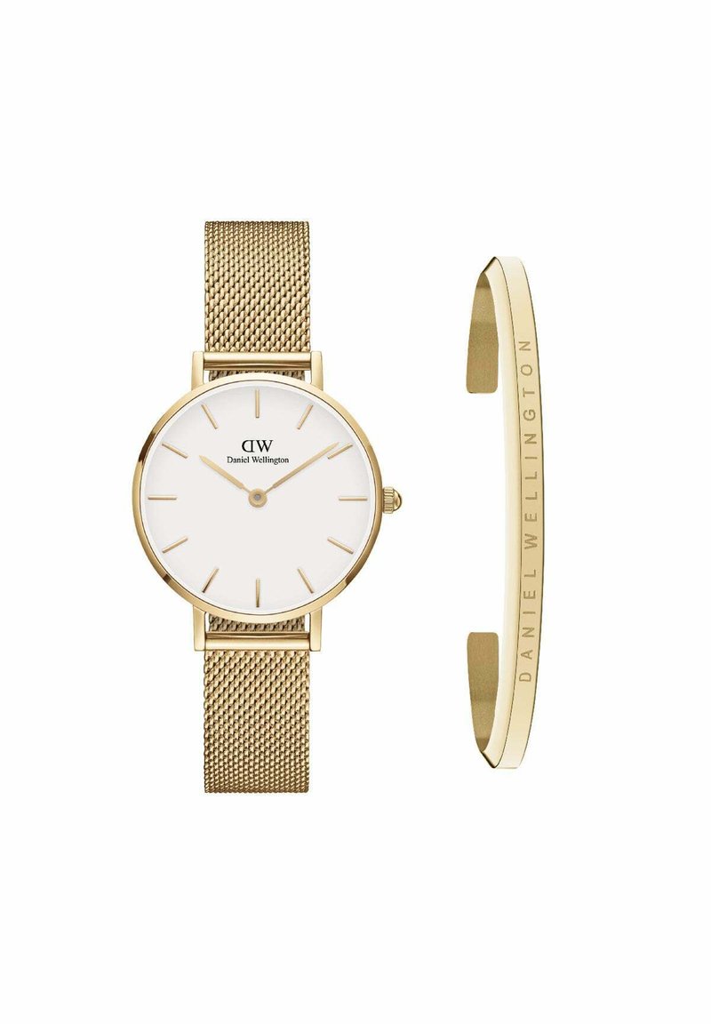 Daniel Wellington PETITE EVERGOLD 28MM + CLASSIC BRACELET SMALL ...