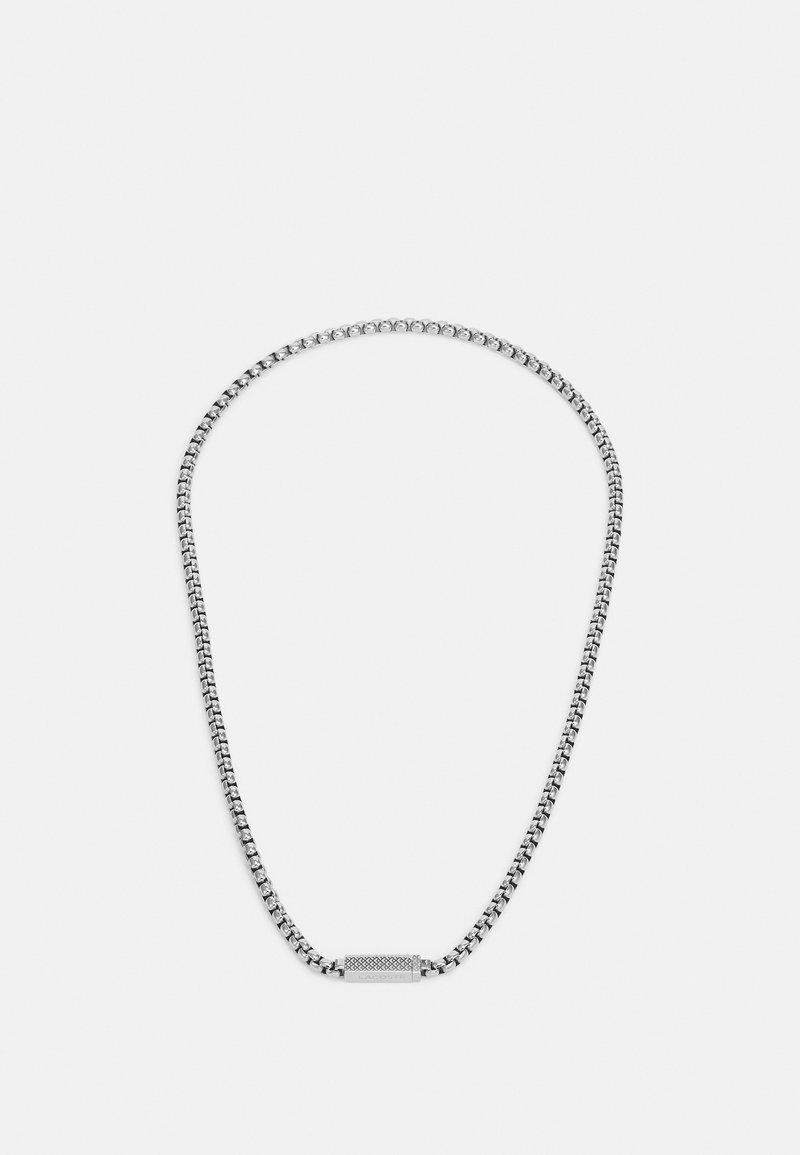 Lacoste L'ESSENTIEL NECKLACE - Naszyjnik/srebrny - Zalando.pl