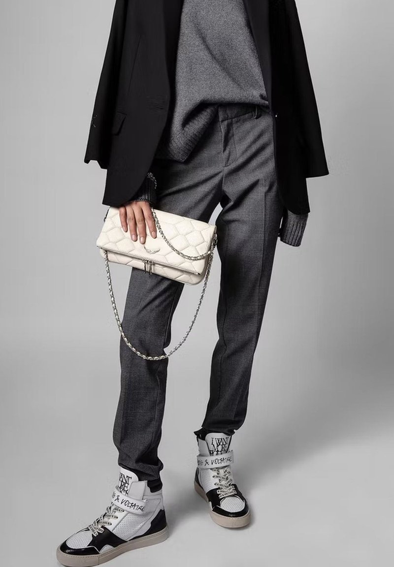 Zadig & Voltaire ROCK MAT SCALE - Handtas - flash/crème - Zalando.nl