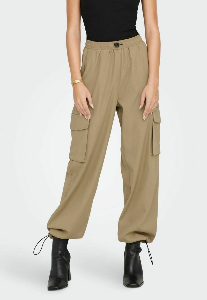 ONLY Cargo ONLCASHI Regular Fit - Cargobukser - incense/brun - Zalando.dk