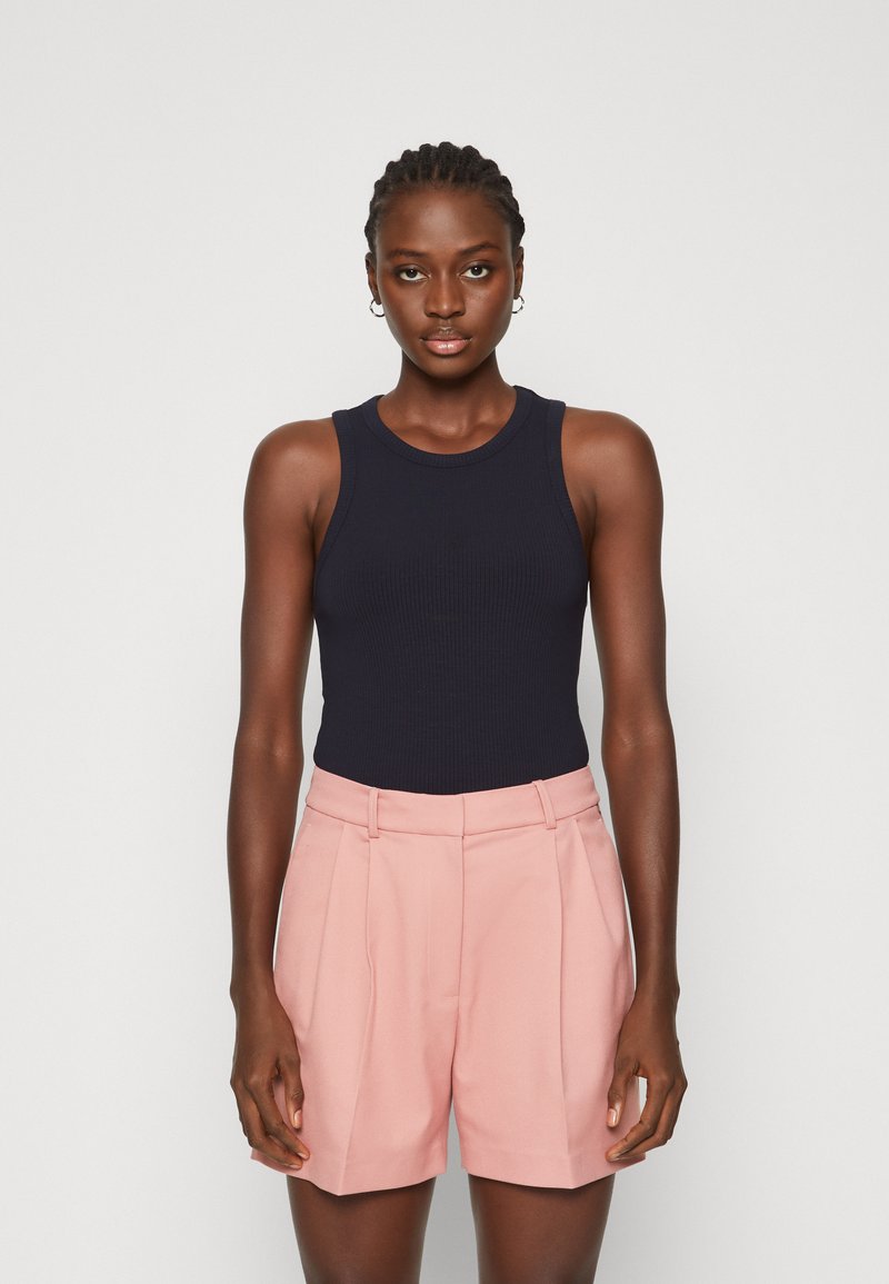 Tommy Hilfiger Core Solid Logo Cheeky Side Tiehose Laser Pinkpink Zalando De