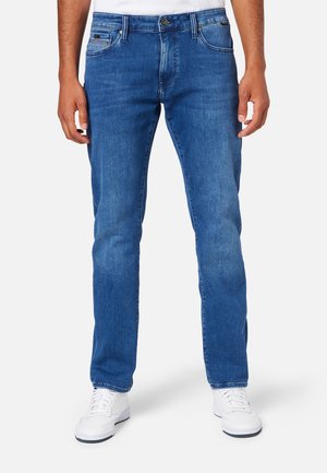 Mavi YVES - Jeans Straight Leg - foggy ink ultra move/blue denim ...