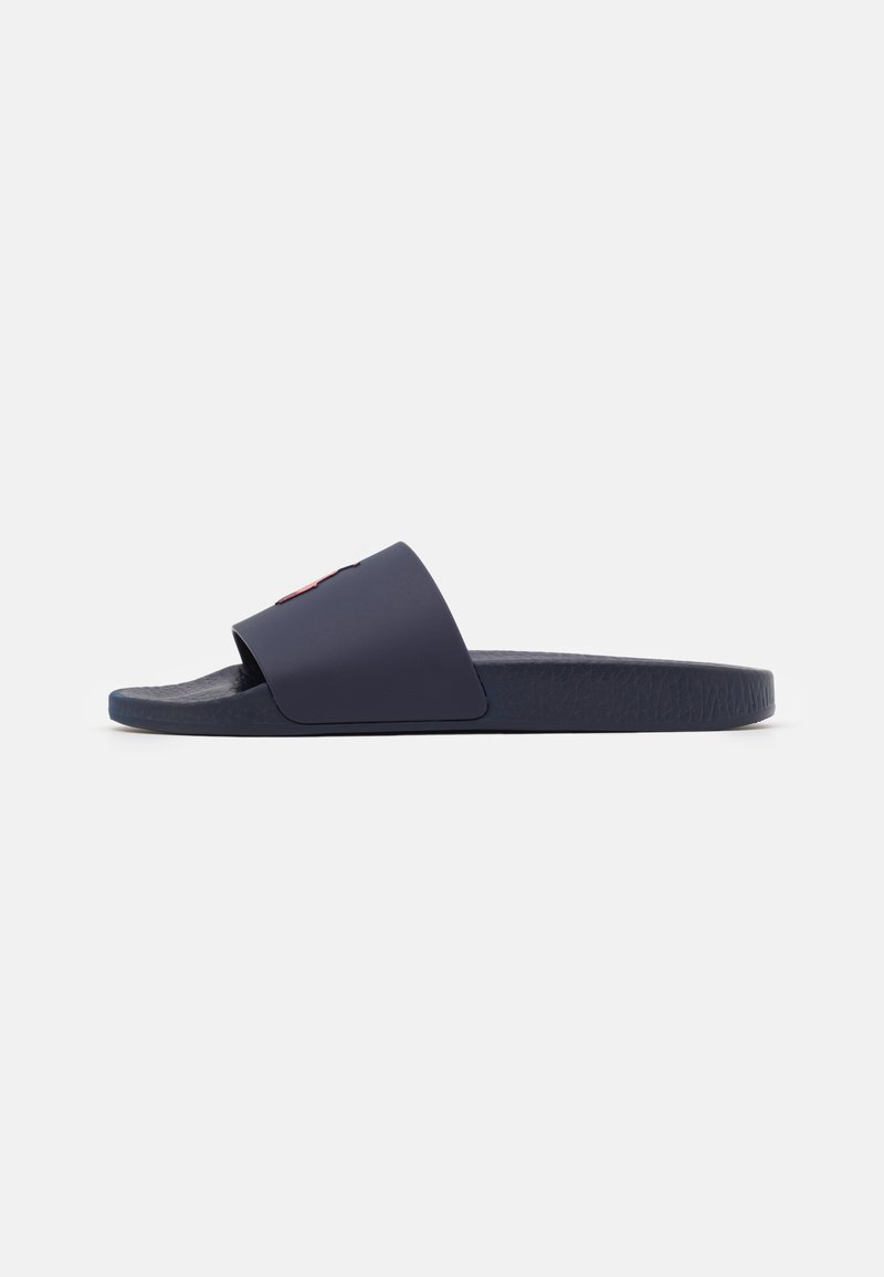 Polo Ralph Lauren UNISEX - Pool slides - navy/red/dark blue - Zalando.co.uk