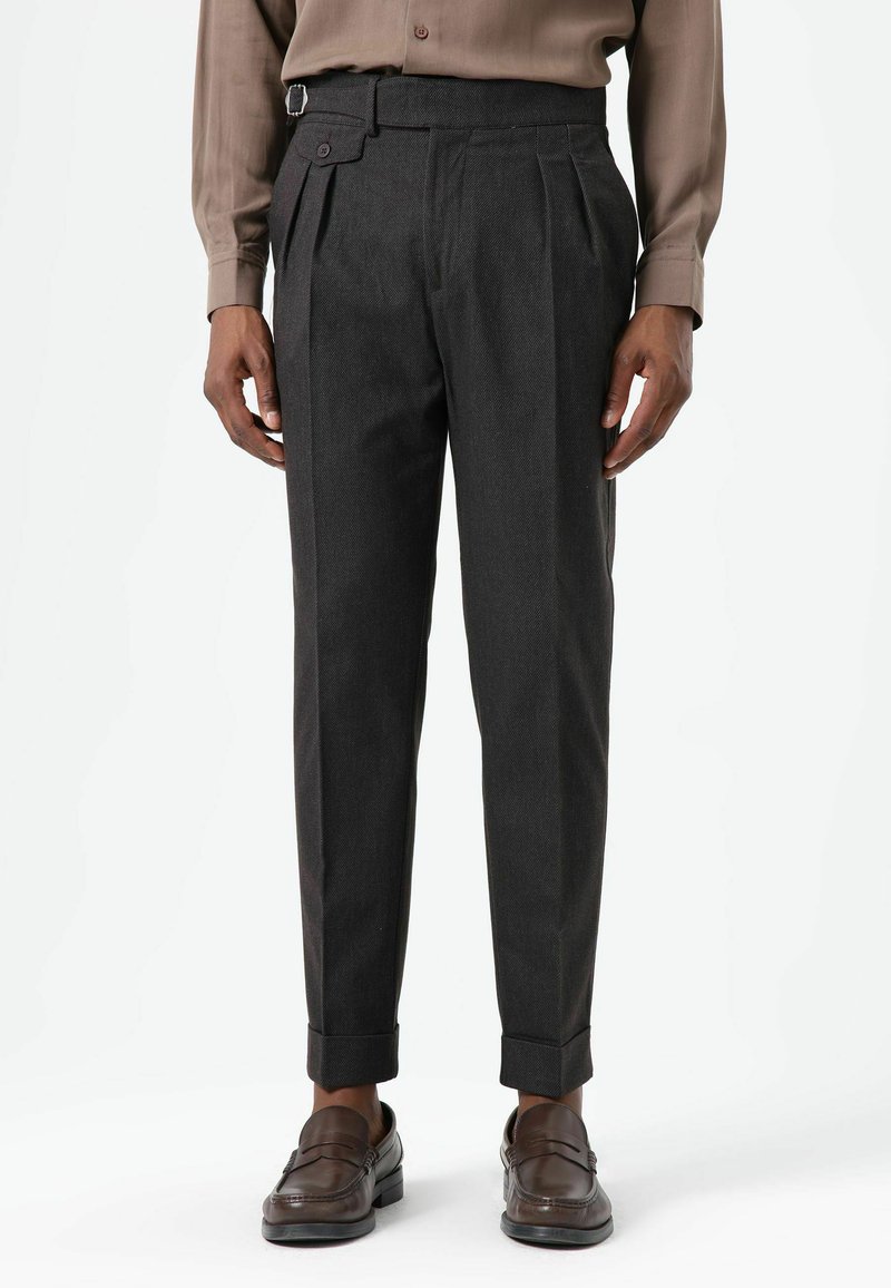 Lucy & Sam REGULAR FIT - Broek - brown/bruin - Zalando.nl