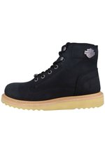 Harley Davidson MOTORRAD - Botines con cordones - black/negro - Zalando.es