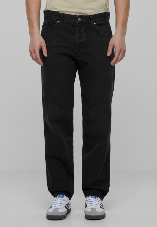 Butcher of Blue SACRAMENTO - Slim fit jeans - black/zwart denim ...